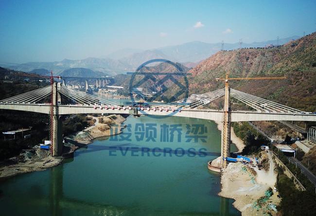 Evercross steel bridge project showcase