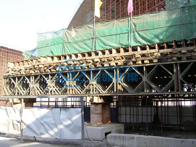 Bailey Type Bridge Scaffolding in application