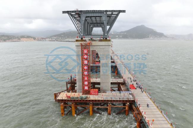 Bailey bridge in practical application showing structural implementation