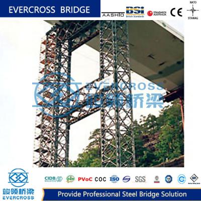 China Customized Bailey Bridge Pier Steel Girder Railway Bridge for sale