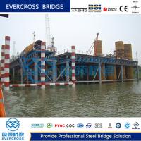 China Bailey Type Temporary Trestle Bridge And Platform Steel Construction for sale