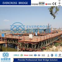 China High Strength Bailey Type Platform For Portable Bridge for sale