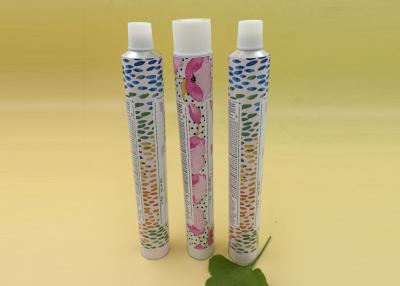 China Customized Printing Aluminium Collapsible Tubes , CFDA Empty Toothpaste Tubes for sale
