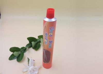 HPPE Cap Aluminum Collapsible Tubes , Dia 13.5 Mm - 40 Mm Squeeze Cheese Tube
