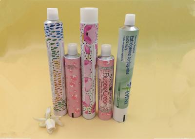 China O aperto M9 dos cuidados com a pele tampa os tubos cosméticos de alumínio para a cara ou a mão à venda