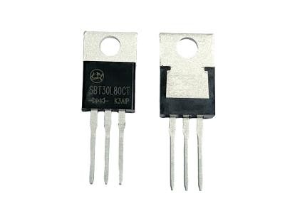 Cina 30A80V TO-220AB SBT30L80CT Velocità di commutazione rapida VF basso Schottky in vendita