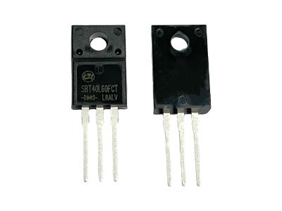 China 40A60V SBT40L60FCT stroomvoorzieningseenheden Low VF Schottky Diodes TO-220F Te koop