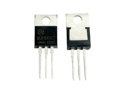 China 16A600V MUR1660CT FRD Multifunctionele rechtgever diode stroomtoevoer Te koop