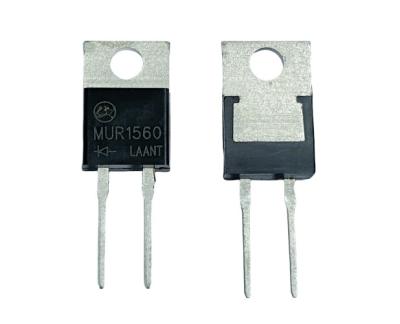 China MUR1560 Hersteldioden 1A 600V Ultrasnelle schakelcapaciteit Roh Te koop