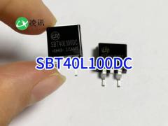 40A100V TO-263 Monture de surface Diodes rectificatrices à basse fréquence VF Schottky SBT40L100DC