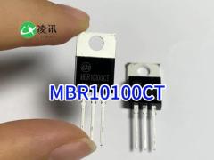 10A100V MBR10100CT Diodos de barreira Schottky para radiofrequência