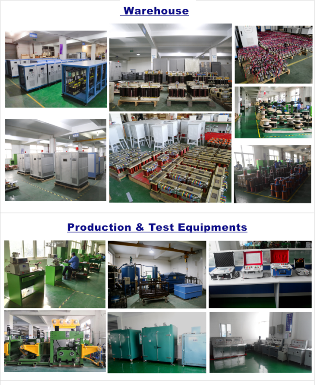 Three Phase Isolation EI Core Transformer 690V/660V/600V 1