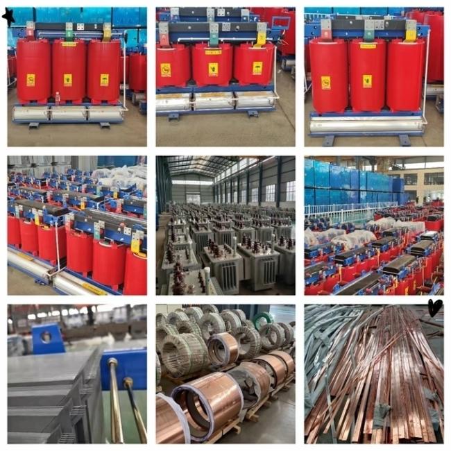 6500K Dry Type cast Resin Three Phase Transformer 33KV To 0.9KV 3
