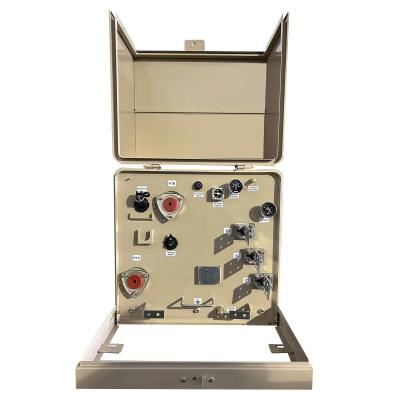 Chine La protection immergée dans l'huile monophasé 50KVA a monté le transformateur 120 240V à vendre