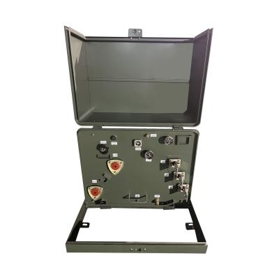 Chine 250kva Transformateur monté sur une seule plaque de phase, huile immergée à l'extérieur 12,4kv à vendre