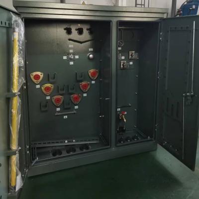 Chine Transformateur de distribution d'énergie de type huile monté sur une plaque à trois phases de 45kva à vendre