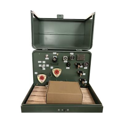 Chine Transformateur montagé sur plateau à huile monophasique de type 12470V à 120V 37,5Kva à vendre