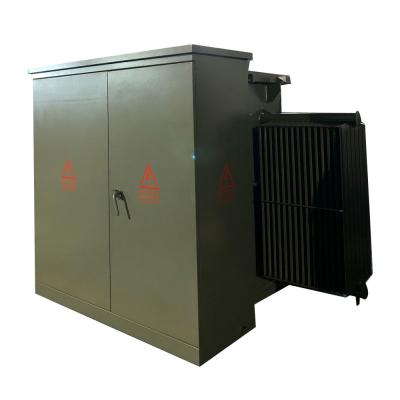 Chine Trois phases 2000kva plongée dans l'huile, coussin électrique monté sur le transformateur 24940V à 480V NEMA 3R à vendre