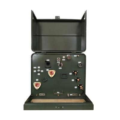 Chine 250Kva Transformateur à plateau monophasique monté à l'huile Power immerged Distribution électrique à vendre