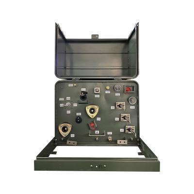 Chine Transformateur de distribution monté sur une plaque à une seule phase de 100 Kva 12470V à 240V à vendre