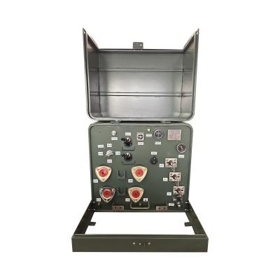 Chine 37.5kva  Single Phase Pad Mounted Distribution Transformer Oil Immersed 12000v To 240v 304 Stainless Stee à vendre