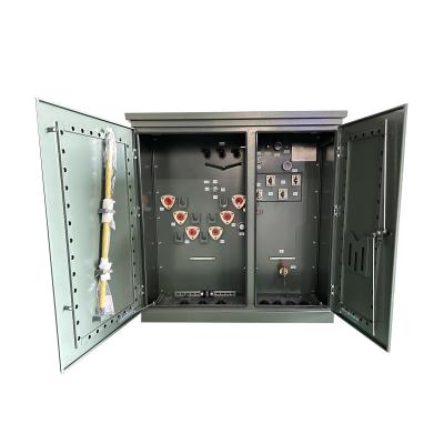 Chine L'huile du transformateur montée sur une plaque de 3 phases de 500kva remplie de 12470v à 480v à vendre