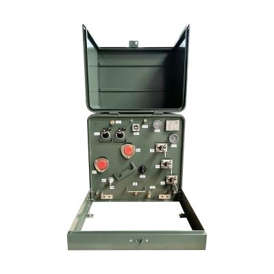 Chine 75KVA Transformateur monté sur un tampon monophasique à l'extérieur ANSI C57 24,94V à 120V à vendre