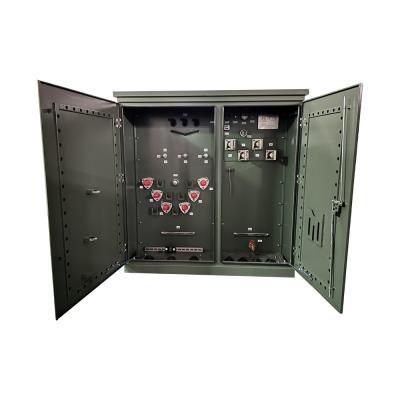 Chine Transformateur de distribution monté sur une plate-forme de 3 phases 3750 Kva 13,2 KV à vendre