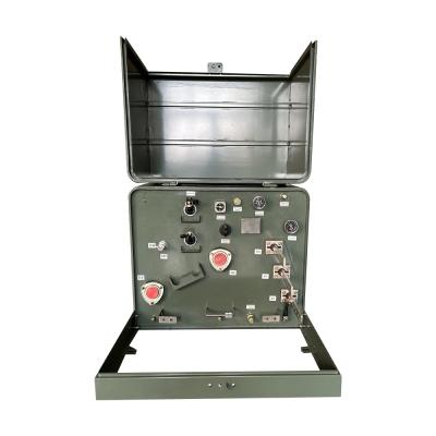 Chine 50KVA Transformateur à plateau monteur à phase unique alimentation radiale ANSI Norme IEEE 34500V à 120V à vendre