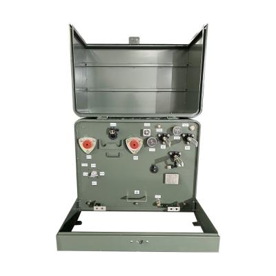 Китай 75kva 1 фазная подставка электрический трансформатор Масло погруженное 12,4 кВ до 120 В aNSI IEEE продается