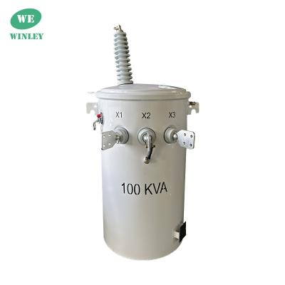 Китай 100кВ однофазный электрораспределительный трансформатор 34.5 кВ до 120 В продается