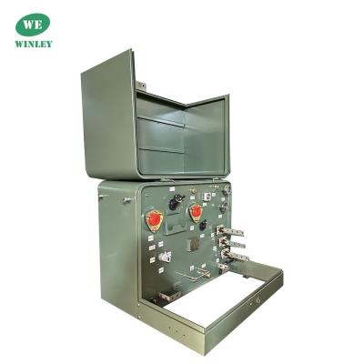 중국 25 kVA Single-Phase Pad Mounted Distribution Transformer 12.47KV To 120V  Meets DOE 2016  CSA ANSI IEEE Standards 판매용