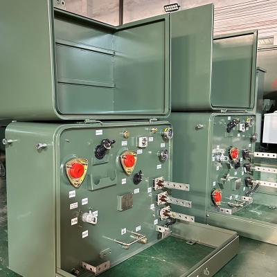 중국 25 kVA Single-Phase Pad Mounted Distribution Transformer 12.47KV To 120V  Meets DOE 2016  CSA ANSI IEEE Standards 판매용