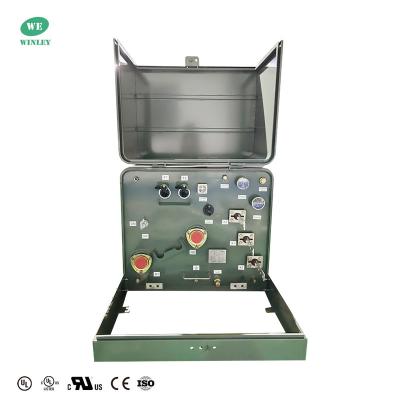 China 75Kva Single Phase Pad Mounted Transformers for Power Distribution 24.94KV DOE 2016 Standards CSA ANSI IEEE Standards for sale
