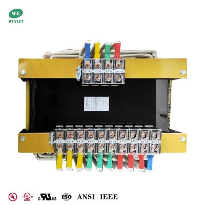China Ul Listed 75kva Three Phase Dry Type Low Voltage Multi-Tap Isolation Transformer 208v 240v 480v Doe Efficiency for sale