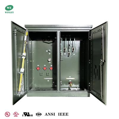 Cina UL Listed 600Kva 3 Phase Pad Mounted Transformer Oil-Immerged 34.5KV To 480V Efficient Power Distribution Transformer (Trasformatore di distribuzione di energia efficiente da 34.5KV a 480V) in vendita