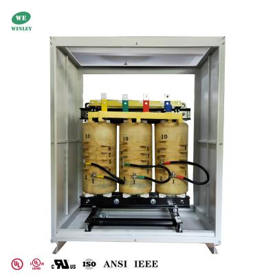 China UL listed  112.5KVA Three Phase Dry Type Low Voltage Multi-Tap Transformer C Class Insulation 240V To 480V NEMA 3R for sale