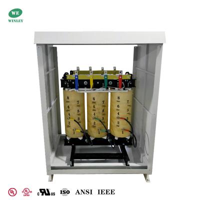 China UL listed  225KVA Three Phase Dry Type Medium Voltage Multi-Tap Transformer 690Y To 440V NEMA 3R for sale