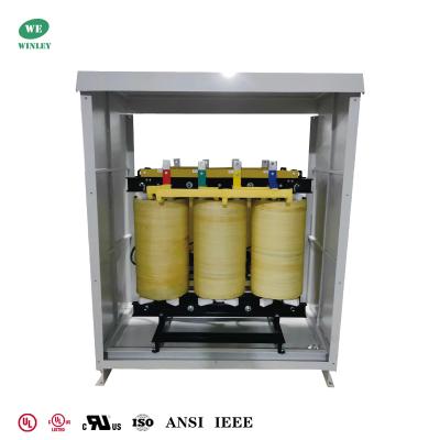 China 112.5KVA Three Phase Dry Type Vacuum Pressure Impregnated VPI Isolation transformer 480V NEMA 3R for sale
