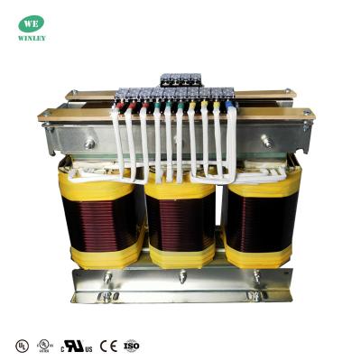 China 50kva 3 Phase Dry Type Isolation Transformer  Low Voltage Multi-Tap 380V 400V 420V for sale