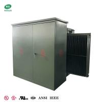 China 2500kVA Three Phase Pad Mounted Transformer 12470V to 480V 304 Stainless Steel UL Listed for sale