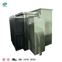 China 2500kVA Three Phase Pad Mounted Transformer 12470V to 480V 304 Stainless Steel UL Listed for sale