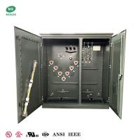 China 2500kVA Three Phase Pad Mounted Transformer 12470V to 480V 304 Stainless Steel UL Listed for sale