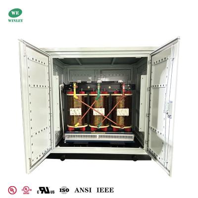 China 500kva vacuum impregnated dry type transformer Class H 180℃ 4160 V to 208Y DOE 2025 VPI Medium Voltage transformer for sale