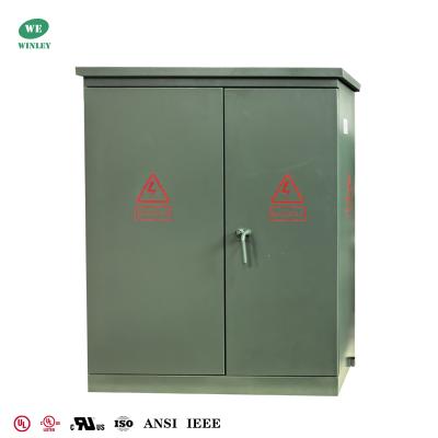 China Transformer Pad Mount 3 Phase 300kVA 12.47kV To 480y/277 Oil Immersed  Power Distribution Transformer for sale
