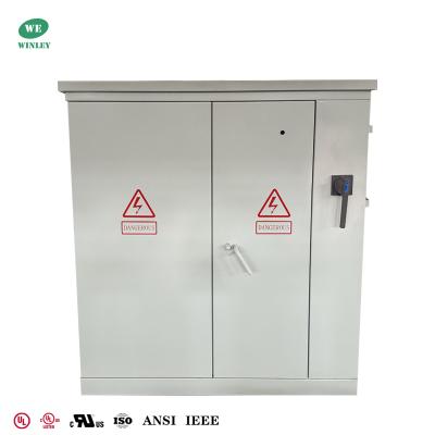 China 3 Phase Pad Mounted Transformer 300kVA 13200V To 480V 304 SS With Over Current Protection OCP for sale