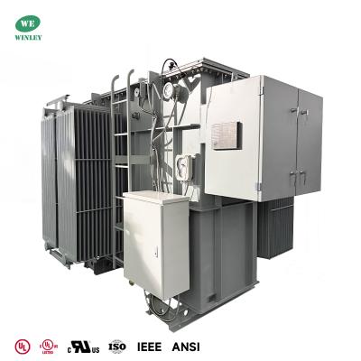 China 5000kVA 33kv/13.8kV Three Phase Oil Immersed Substation Power Transformer ANSI IEEE Standards for sale