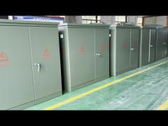 Distribuição de óleo imerso montado em um transformador de 3 fases pad 500Kva 12870V ANSI Normas IEEE