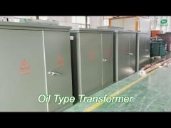 Certificazione UL 3750KVA Trasformatore a tre fasi montato su pad alimentazione a ciclo morto frontale riempita di liquido da 34500V a 480Y277 ANSI C57