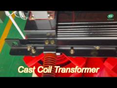 1000KVA Transformatore a bobina fusa di tre fasi da 11KV a 433KV Transformatore di distribuzione di potenza fusa in resina epossidica di tipo secco